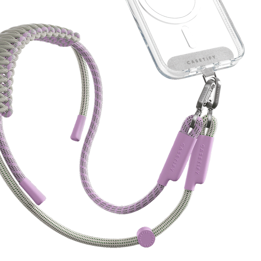 [🪢พร้อมส่ง🪢] CASETiFY | Rope Cross-body Strap - Blue/ Green (Braided ...