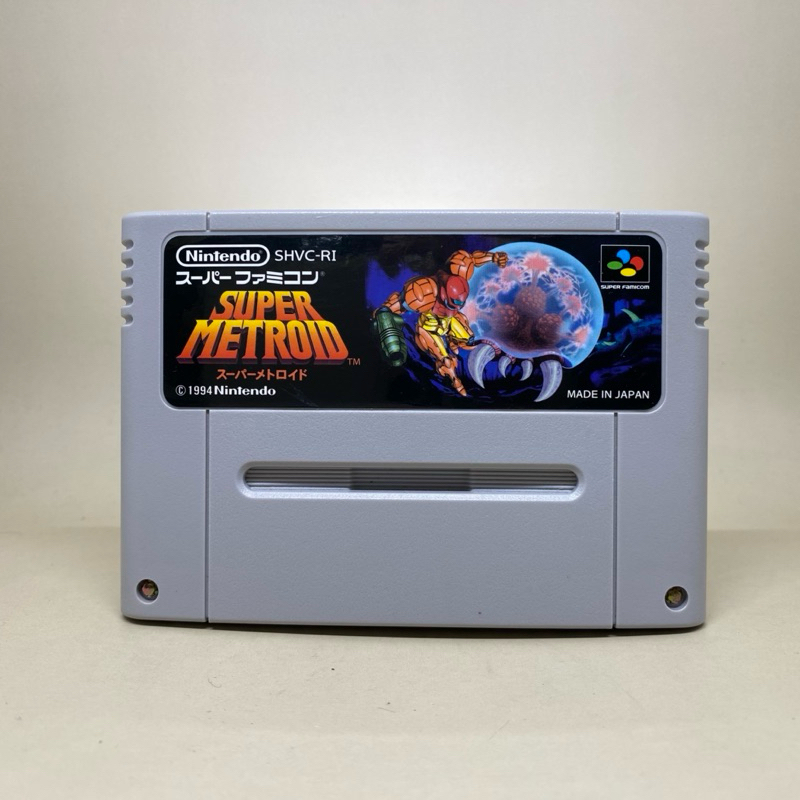 Super Metroid (SFC) | ตลับเกมส์แท้ Nintendo Super Famicom | Original ...