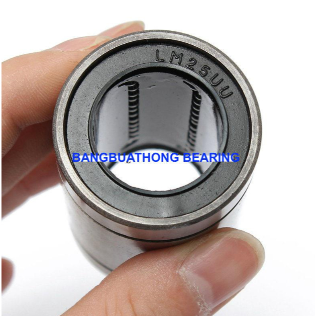 LM25UU ( 25 x 40 x 35 mm.) Non-Spec Linear Ball Bearing 25mm รุ่น ตัว ...