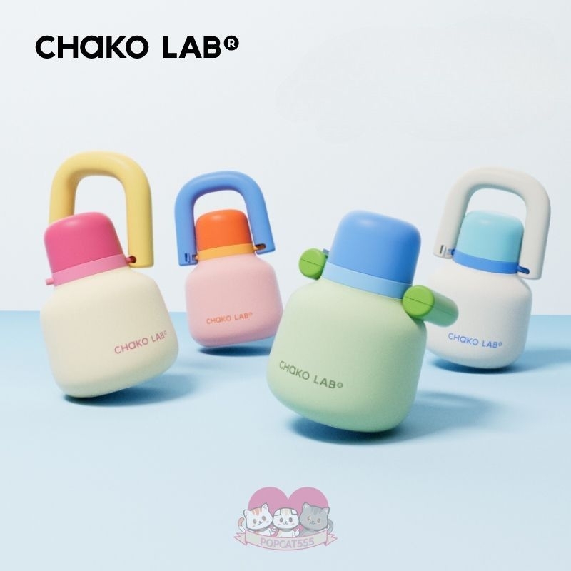 พร้อมส่ง Chako lab กระติกน้ำเก็บความเย็น เก็บความร้อน ด้านในวัสดุสแตนเลส316 จุดน้ำได้ 820ml ...