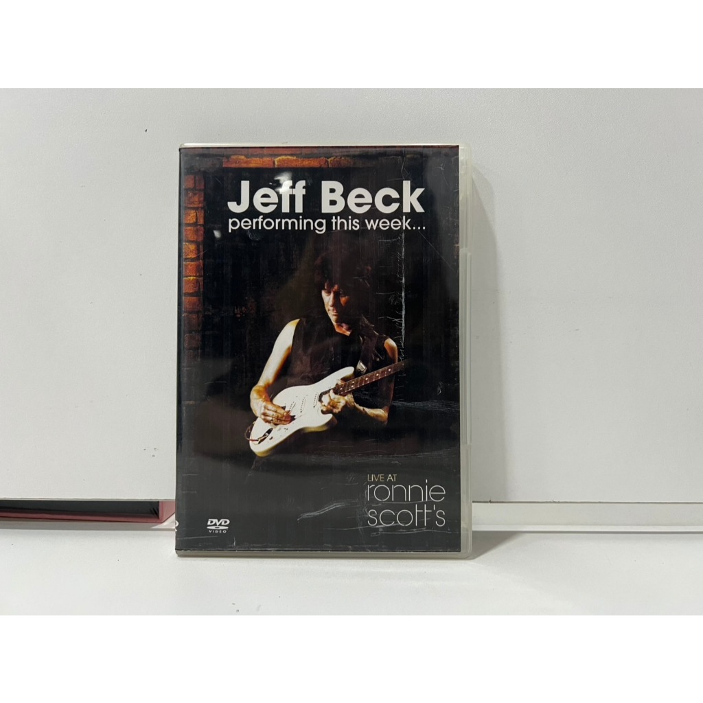 1 DVD MUSIC ซีดีเพลงสากล Jeff Beck performing this week... LIVE AT ...