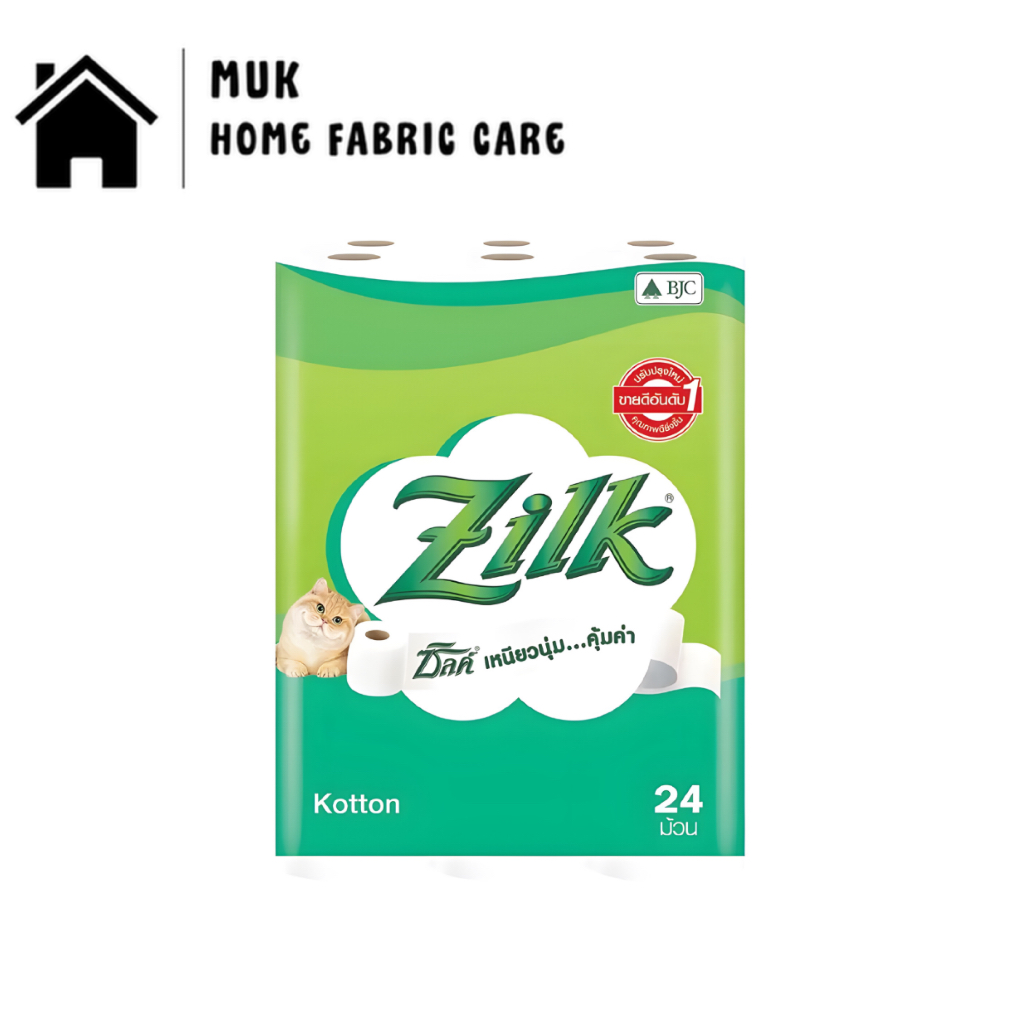 ZILK กระดาษชำระ – 24 ม้วน | Shopee Thailand