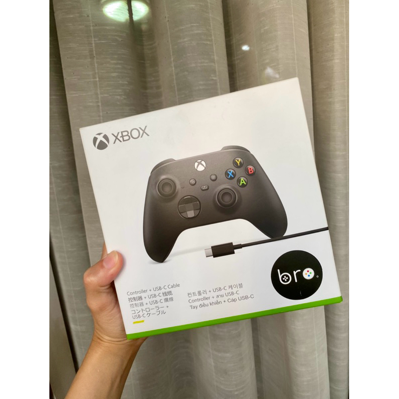 [Controller] จอย Xbox Black Controller + Usb-C Cable | Shopee Thailand