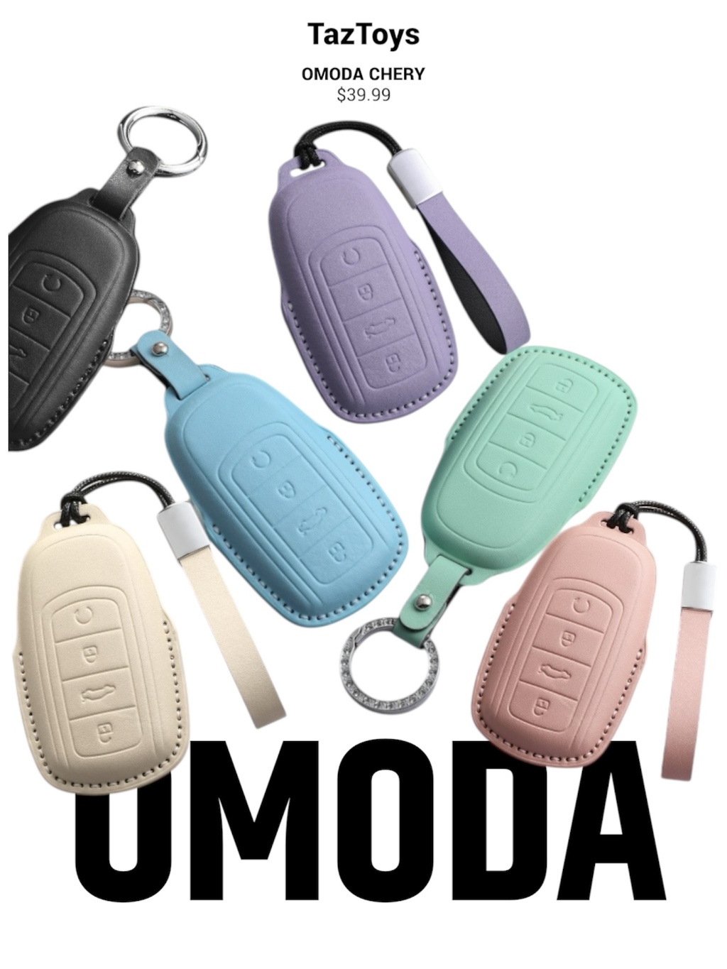 🇹🇭พร้อมส่งในไทย เคสกุญแจรีโมทรถ Chery OMODA C5 EV รุ่น Airry Pastel ...