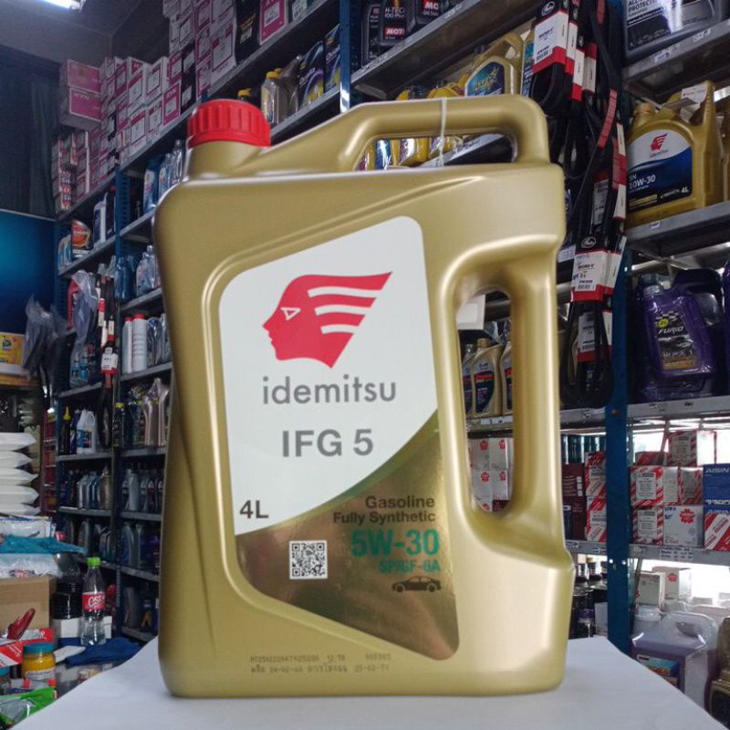 Idemitsu อิเดมิตสึ IFG 5 เบนซินสังเคราะห์100% 5W-30 SP/GF-6A ขนาด 4 ...