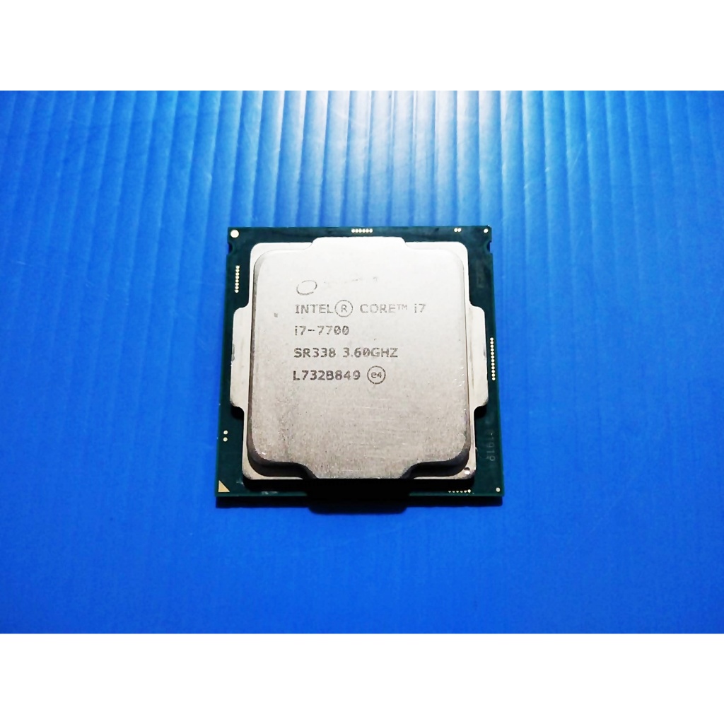 CPU (ซีพียู) INTEL CORE i7 7700 3.6 GHz ( LGA 1151 ) + ซิลีโคนเกรดดี สินค้ามือสองรับประกันยาว 1 ...