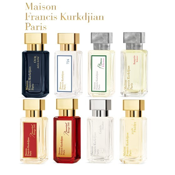 MFK Maison Francis Kurkdjian 35ML - Baccarat Rouge 540 / Amyris homme ...
