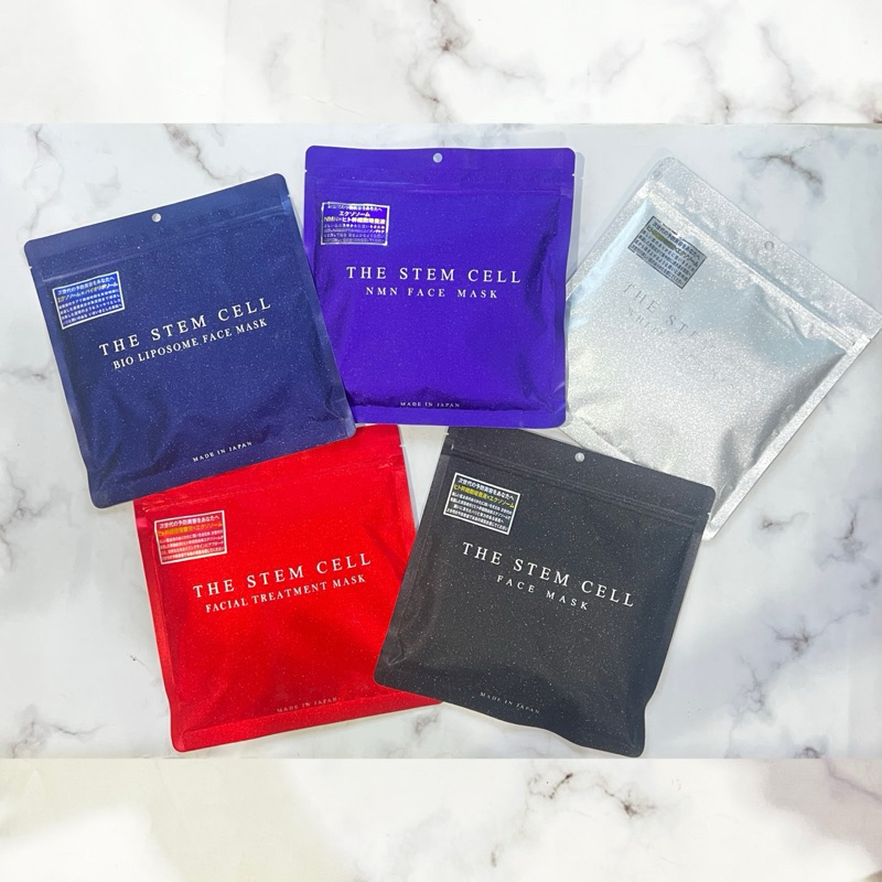 THE STEM CELL FACE MASK มาร์กบำรุงผิวหน้าสเตมเซลล์ ( 1 ซอง มี 30 แผ่น) | Shopee Thailand