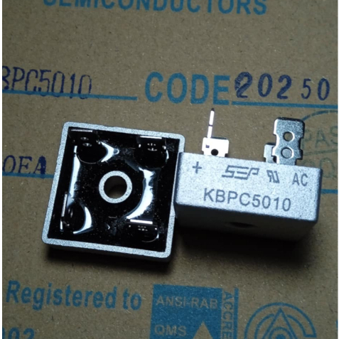 SEP KBPC5010 ไดโอด บริจด์ Diode Bridge 50A 1000V ราคาต่อ 1 ตัว | Shopee ...