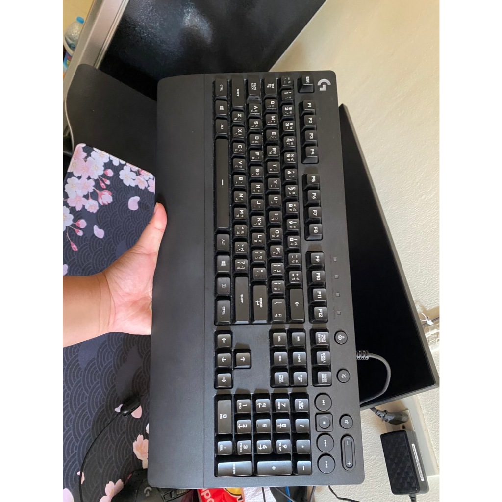 KEYBOARD (ส่งด่วน) LOGITECH GAMING G213 PRODIGY GAMING (THAI)ไฟทะลุ ...