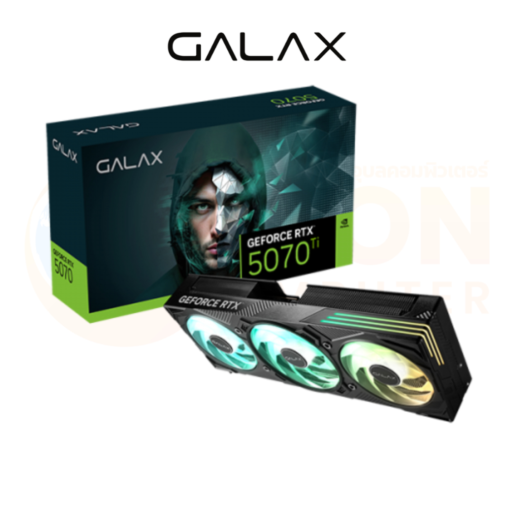 VGA การ์ดจอ GALAX GEFORCE RTX 5070 TI EX GAMER 1-CLICK OC 16GB GDDR7 | Shopee Thailand