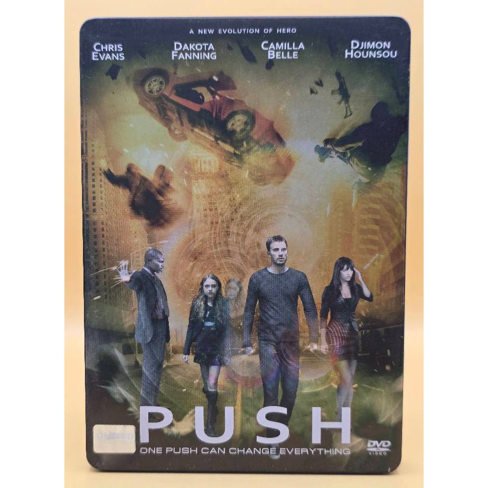 DVD : Push โคตรคนเหนือมนุษย์ ดีวีดีมือสองแผ่นแท้มาสเตอร์ สภาพนางฟ้า ...
