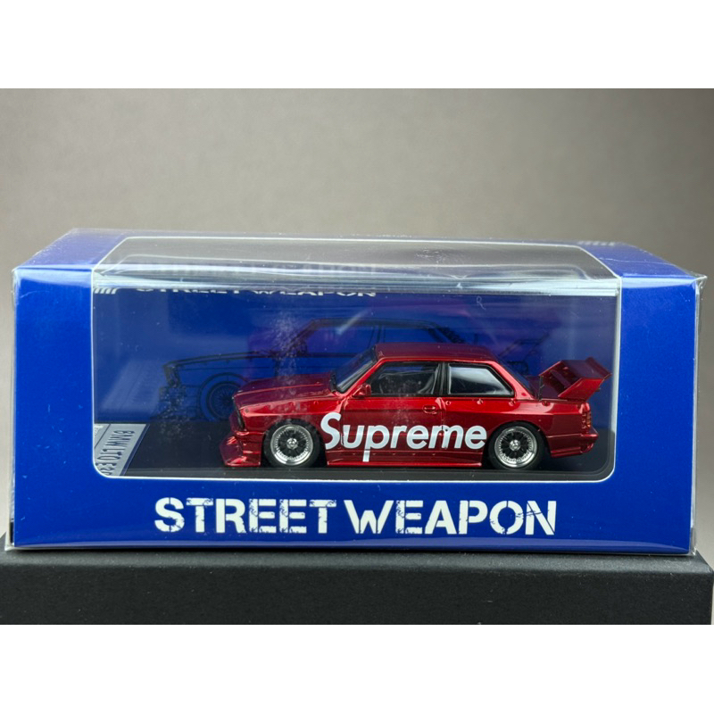 🔹BMW E30 LTO Supreme Scale 1:64 ยี่ห้อ Street Weapon | Shopee Thailand