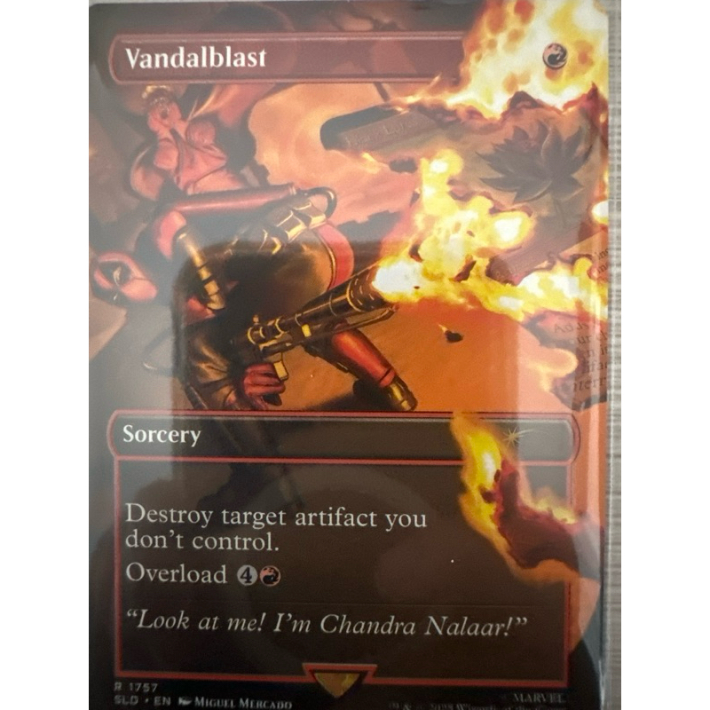 Vandalblast (1757 - Non-Foil) การ์ด Magic The Gathering MTG ของแท้ ...