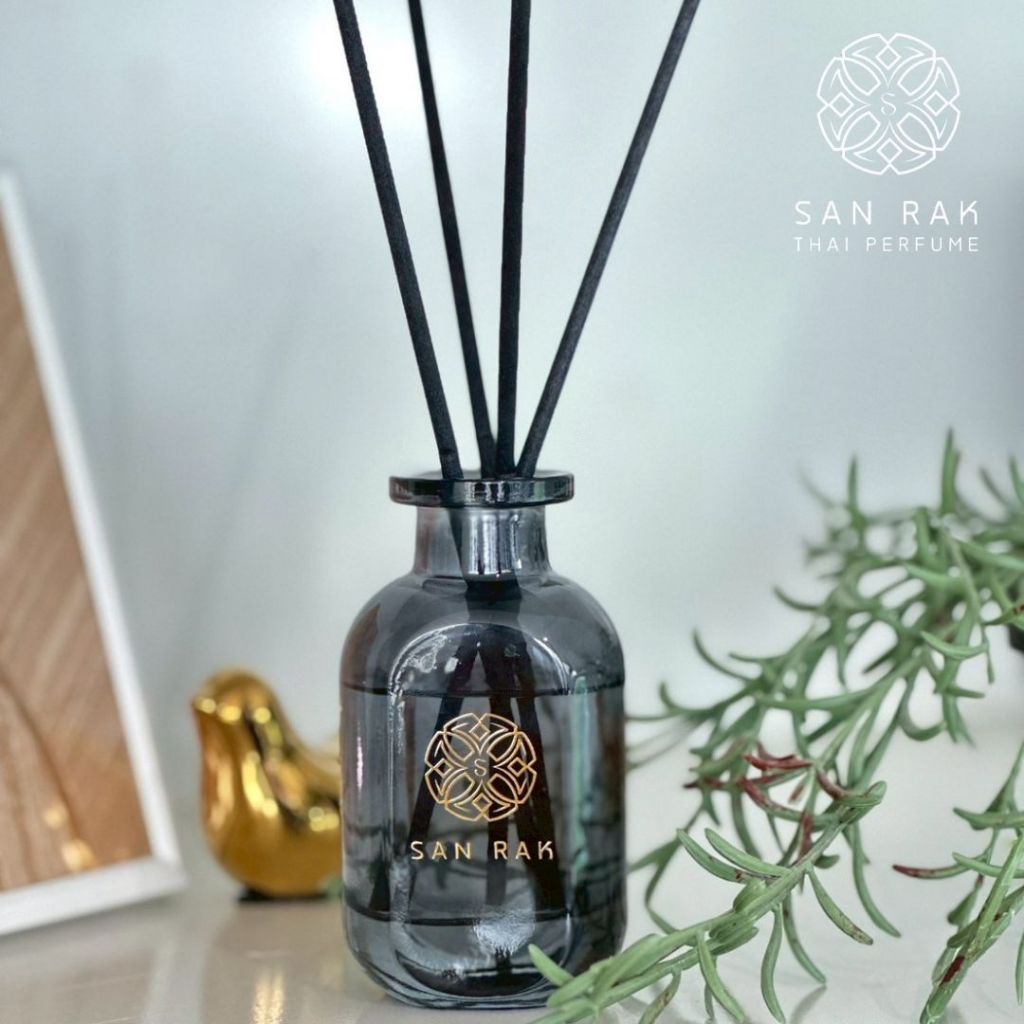 San Rak | ก้านหอมปรับอากาศ | Reed Diffuser 80 ml | กลิ่นหอม ทุกกลิ่น ...