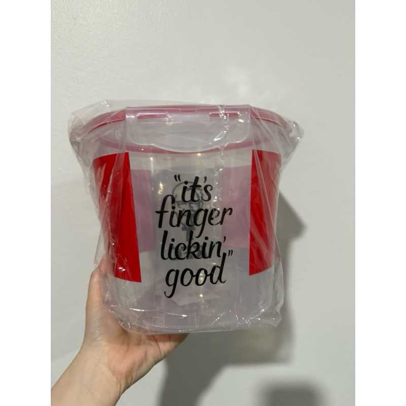 KFC Bucket ware ถังเคเอฟซี ผลิตโดย Super Lock | Shopee Thailand