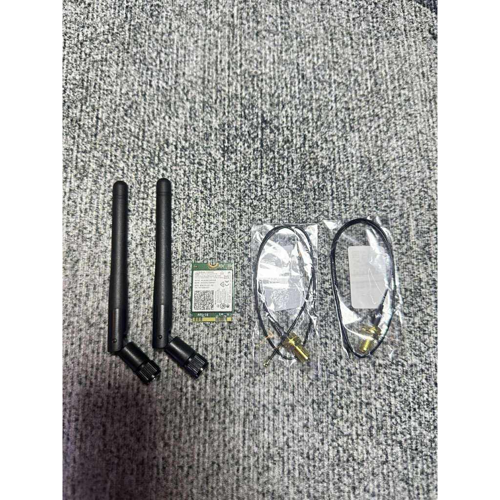 ชุดM.2 WIFI2.4/5GB+บลูทูธ AC3165 3165NGW 433 Mbps BT 4.0 802.11ac มือ2 ...