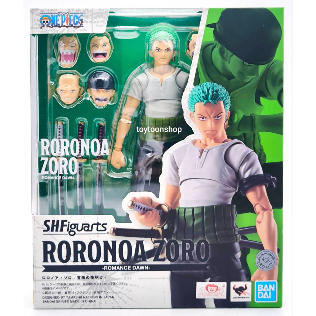 S.H.Figuarts Roronoa Zoro Romance Dawn | Shopee Thailand