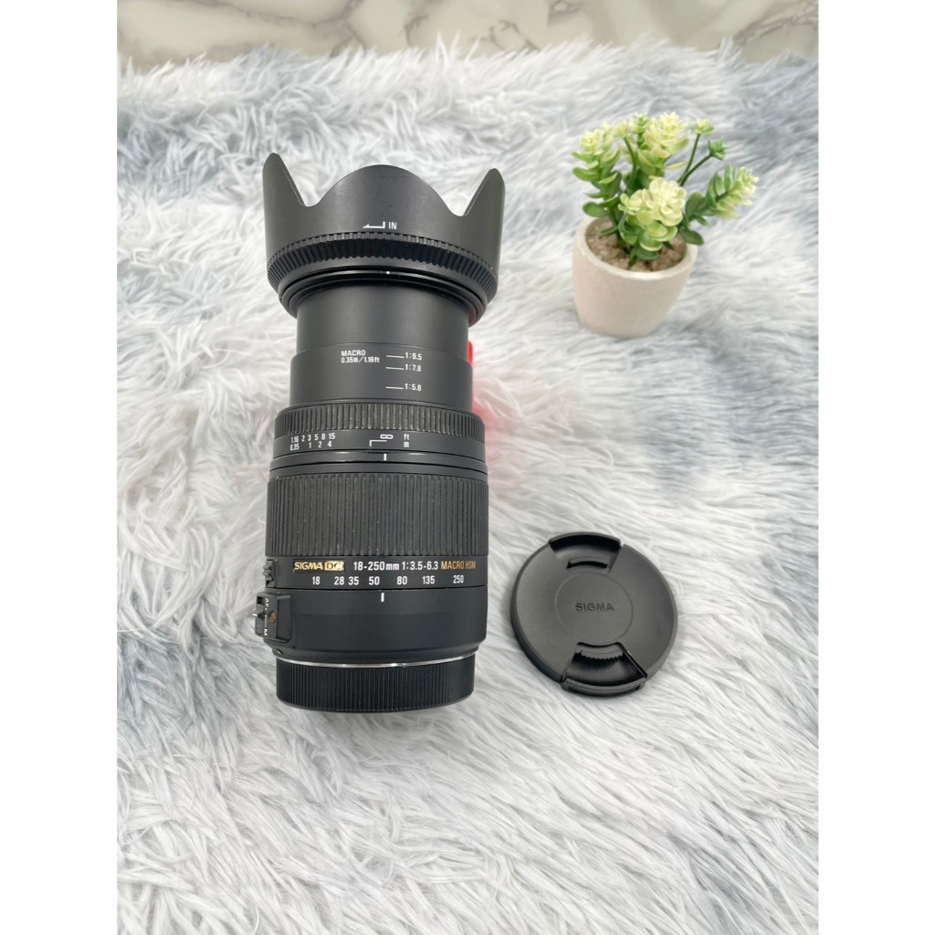 Sigma 18-250mm f/3.5-6.3 DC OS HSM Macro เลนส์ซูมระยะครอบคลุมทั้งมุม ...