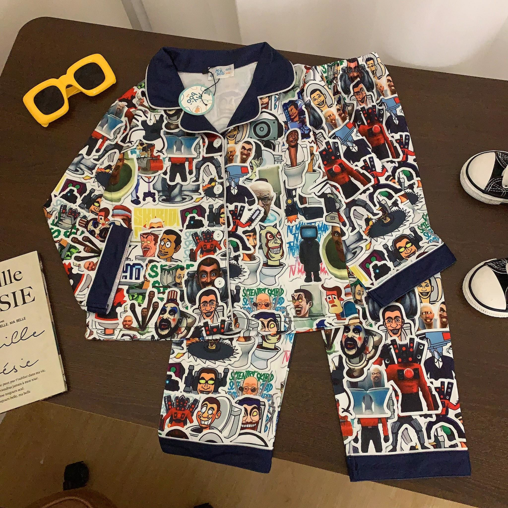 PANG KIDS ชุดนอนลูกชาย จัดเลยแม่ๆ 0667 | Shopee Thailand
