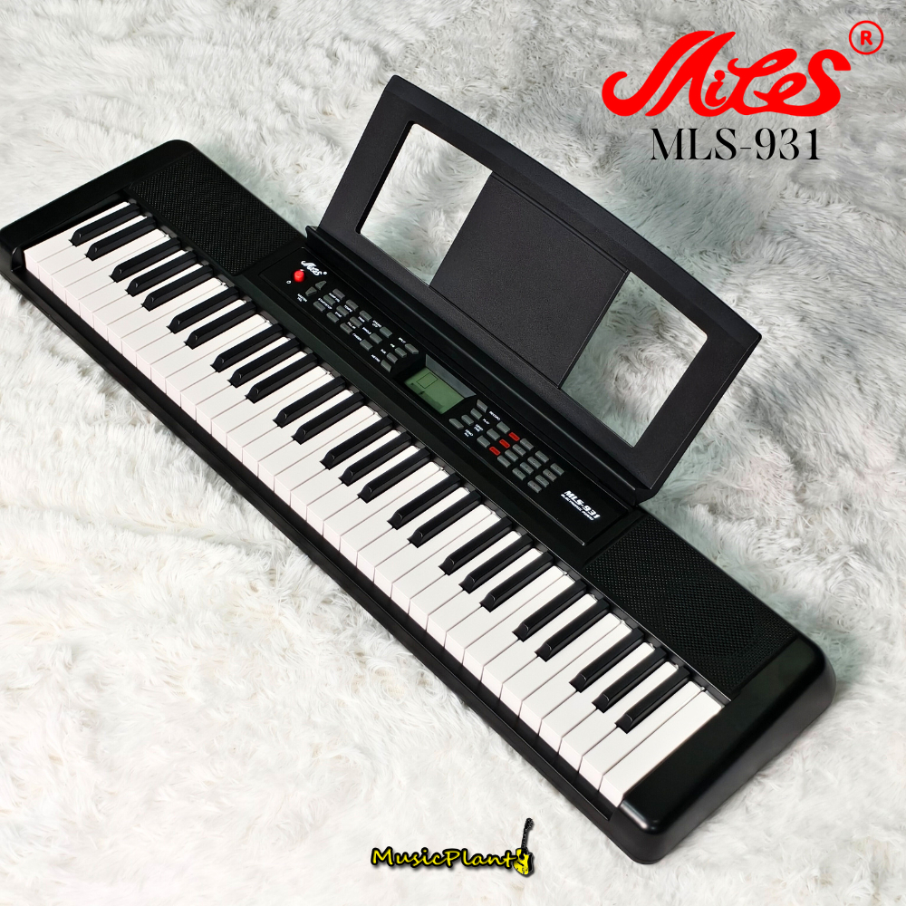 Miles MIDI คีย์บอร์ดไฟฟ้า Keyboard 61 คีย์ รุ่น MLS-931 | Shopee Thailand
