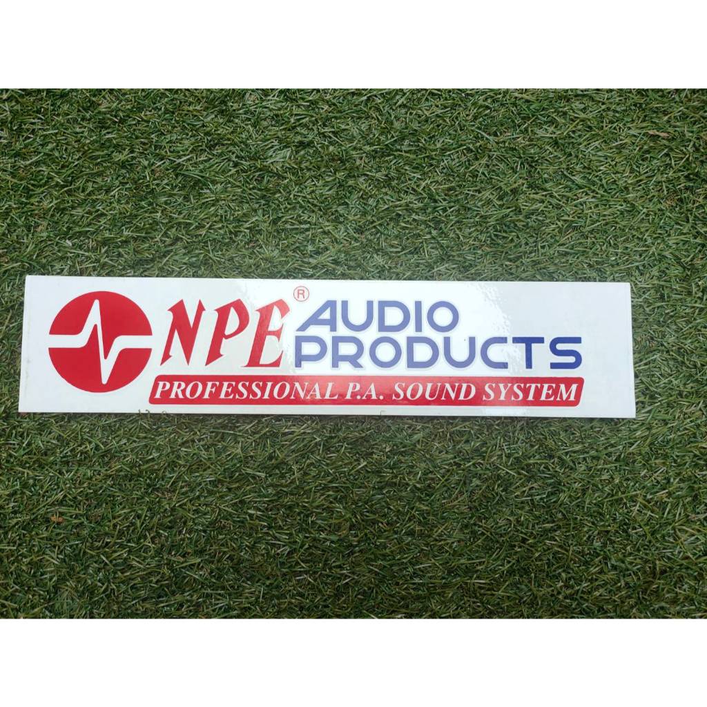 Sticker NPE เครื่องเสียง เครื่องไฟ รถแห่ ถูกที่สุด | Shopee Thailand