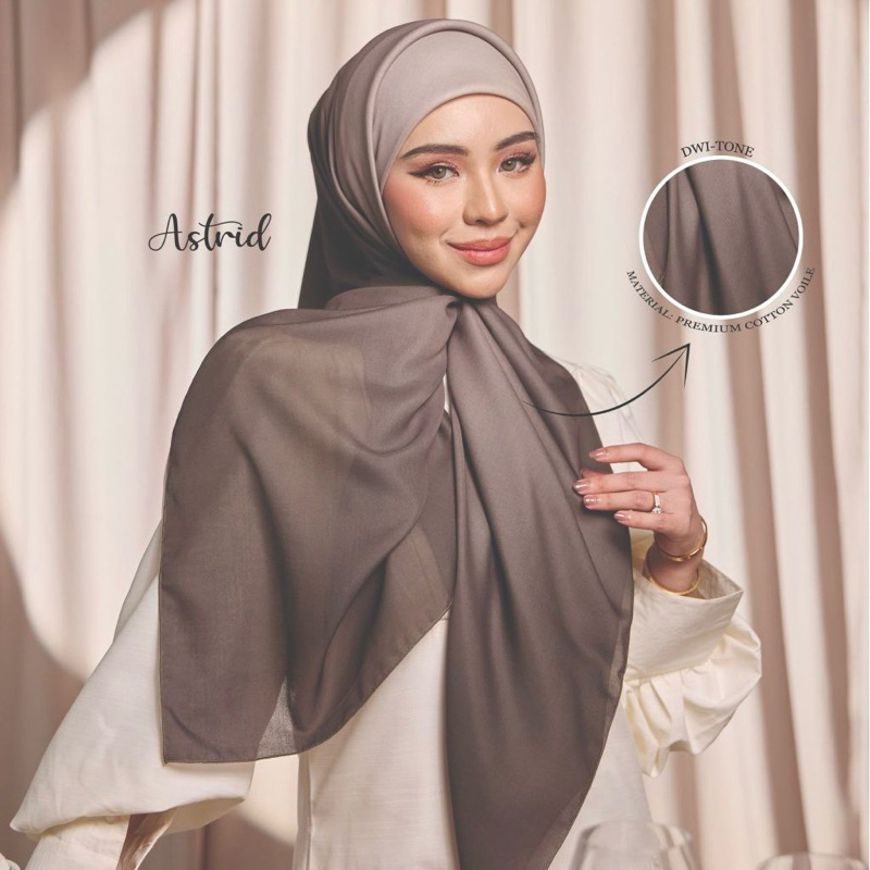 พร้อมส่ง ผ้าคลุม Deara Hijab ผ้าคลุมสีพื้น | Shopee Thailand