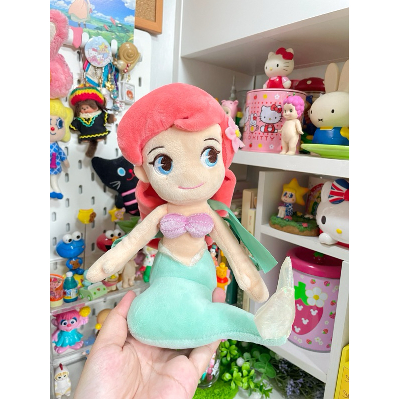 ตุ๊กตา Ariel The Little Mermaid เป็นที่รัดผ้าห่ม ขนาด 8 นิ้ว ของแท้จาก ...