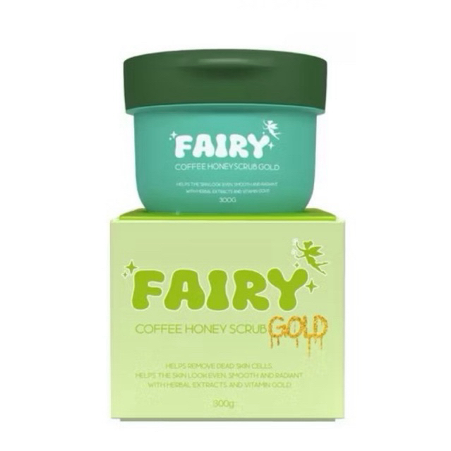 สครับแฟรรี่ถัง COFFEE HONEY Scrub GOLD ช่วยผลัดเซลล์ผิว สูตรเข้มข้น ผิว ...