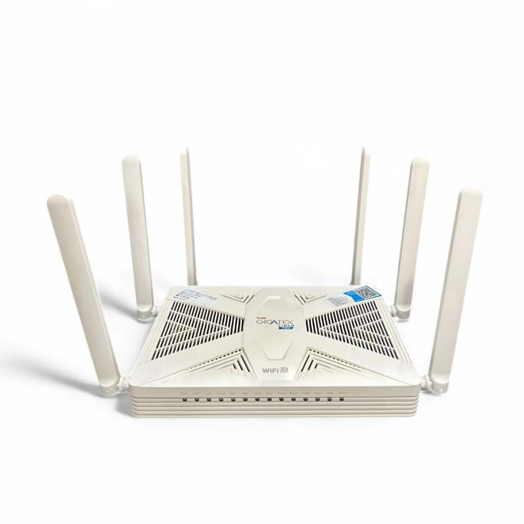 เราเตอร์ทรู True Gigatex Fiber Router WiFi6 T628 AX5400 มือสอง | Shopee ...