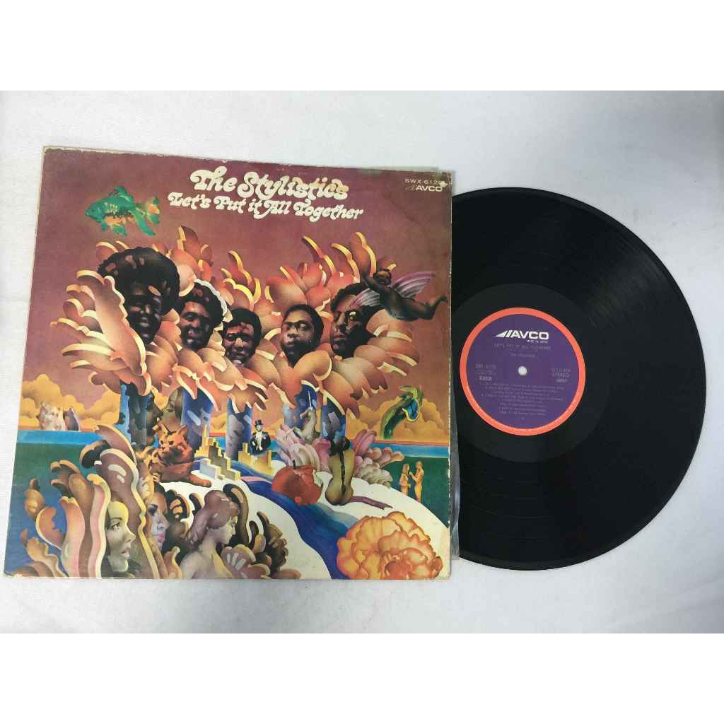 The Stylistics Lets Put it All Together LP ขนาด 12 นิ้ว X39 | Shopee ...