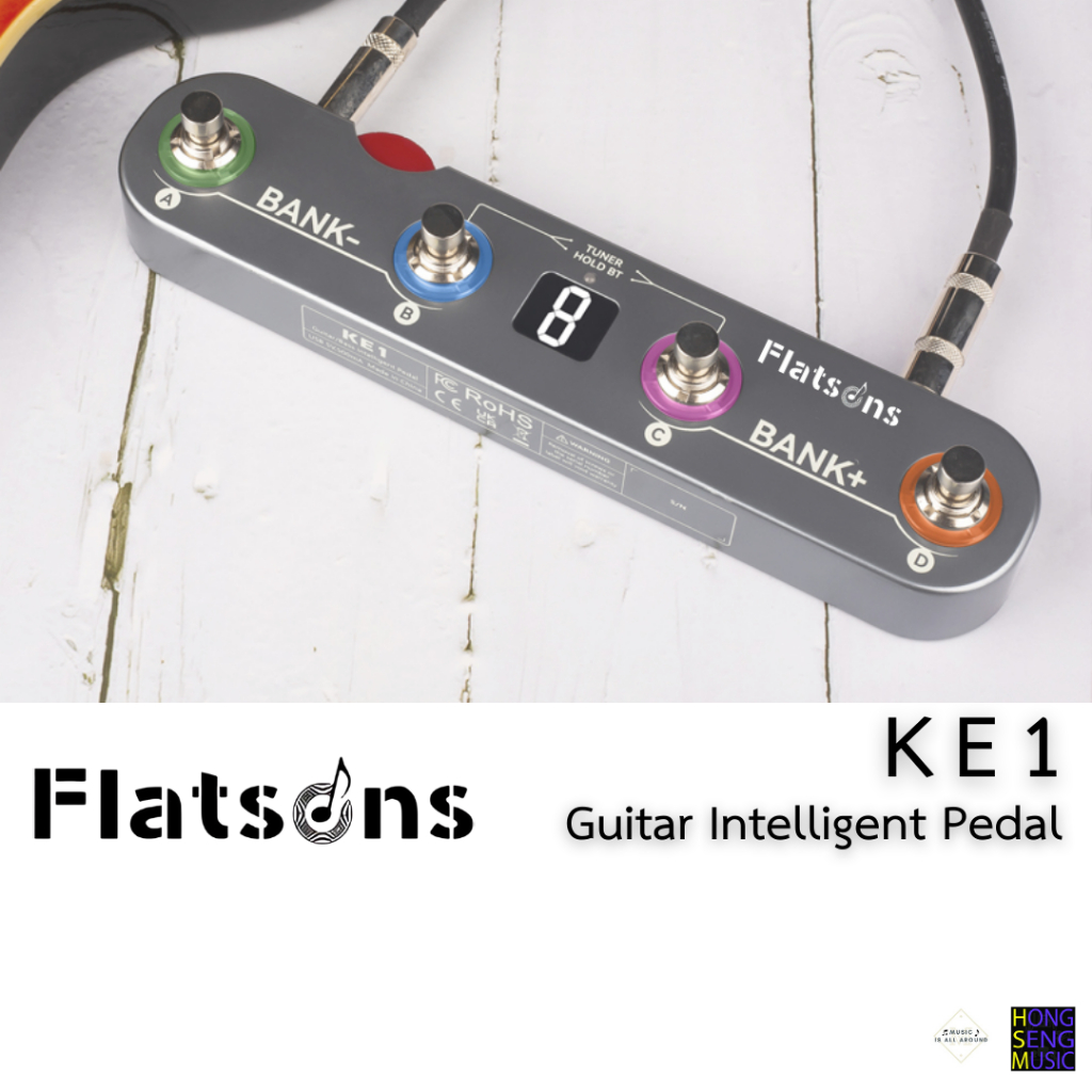 มัลติเอฟเฟคกีตาร์ไฟฟ้า Flatsons รุ่น KE1 | Shopee Thailand