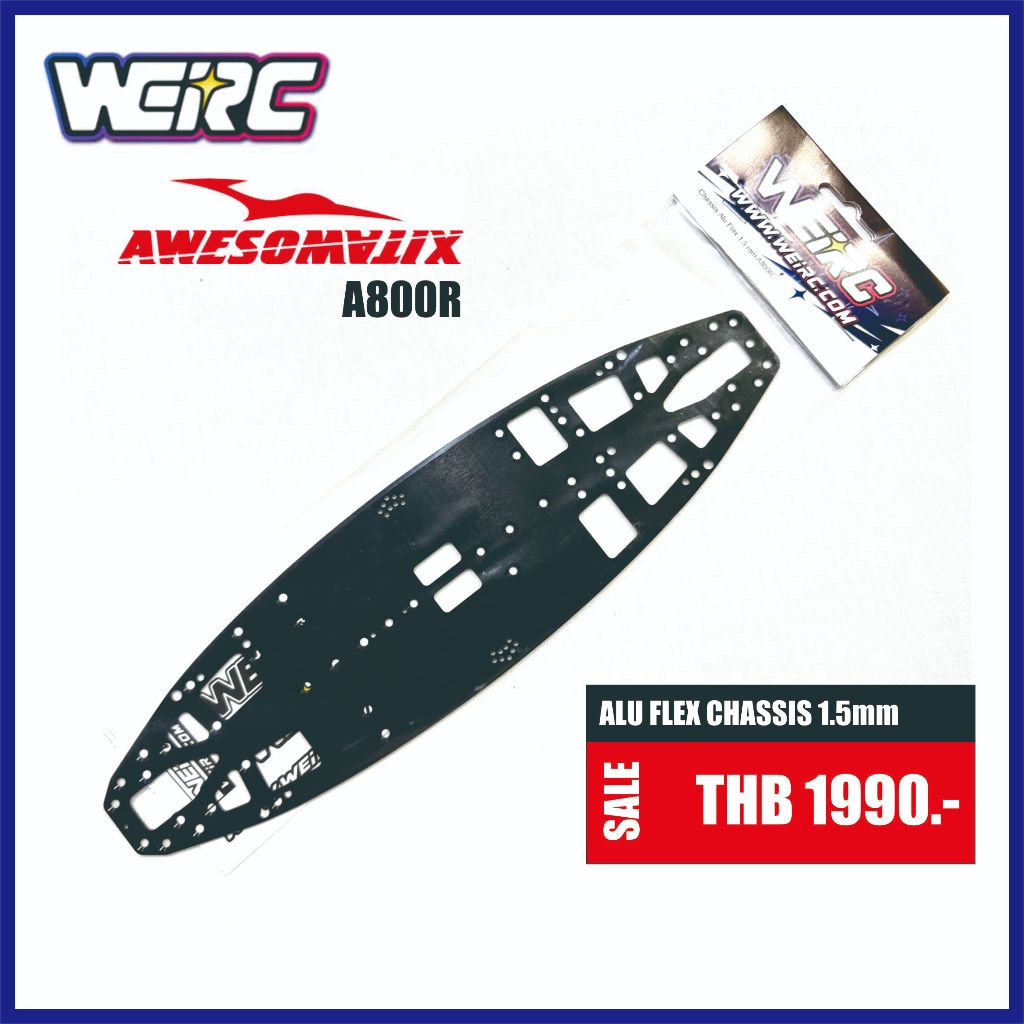 WEIRC Chassis for Awesomatix A800R อะไหล่และส่วนอัพเกรด รถบังคับ เพลทอ ...