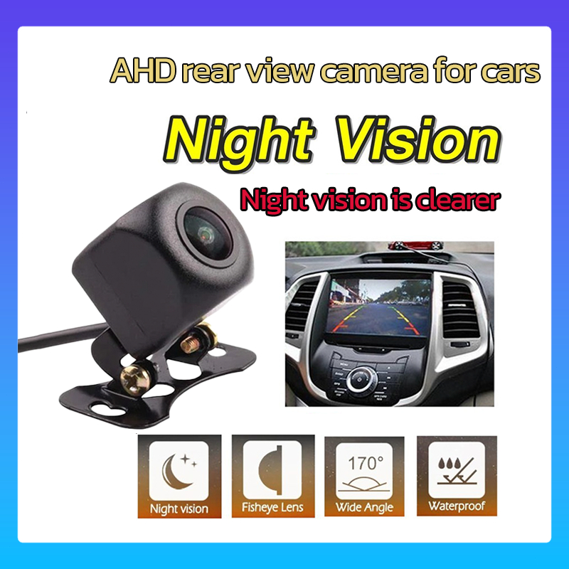 AHD Car Rear View Camera Night Vision Waterproof | Shopee Thailand