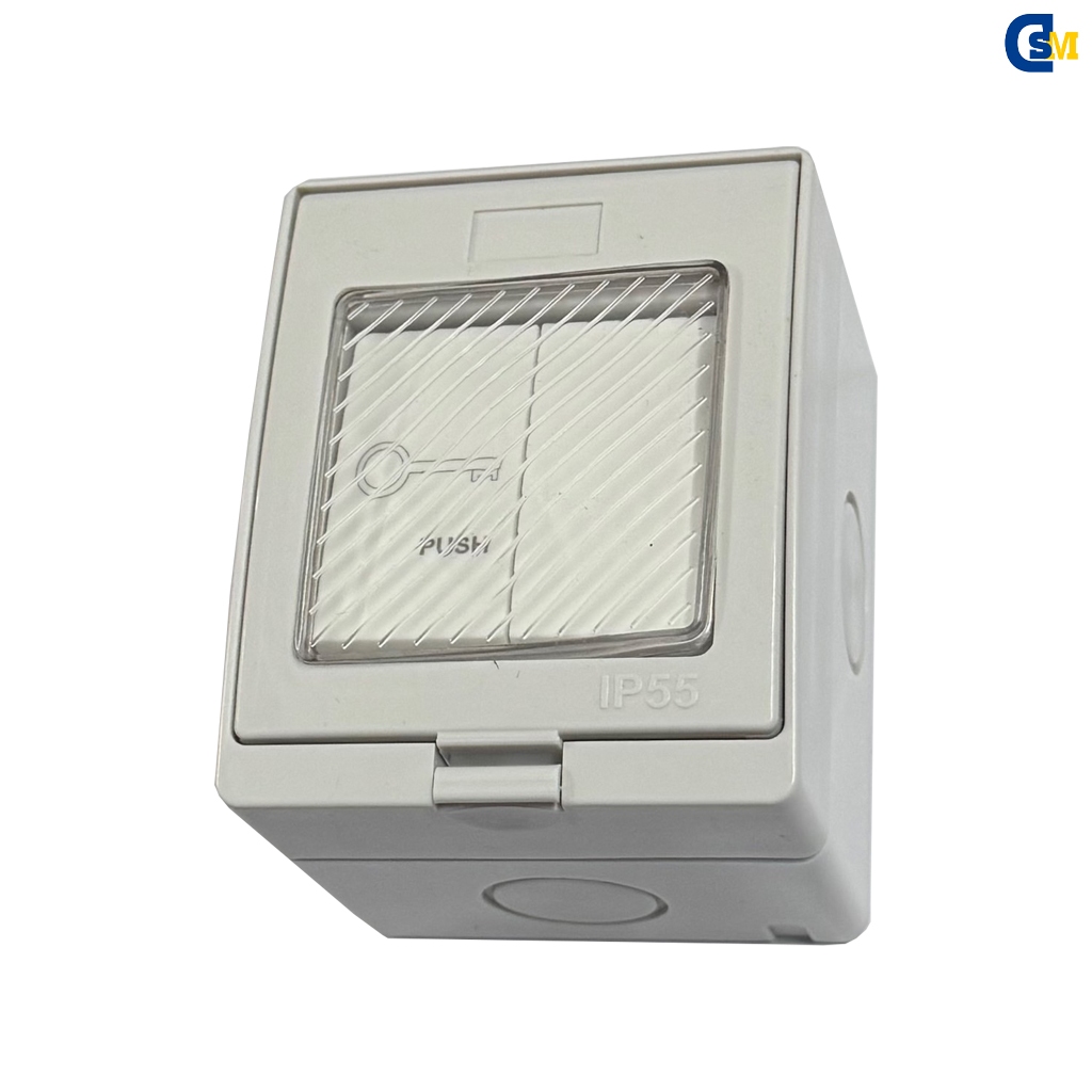 2GS สวิทช์ไฟ กริ่งกันน้ำ IP55 - Waterproof doorbell switch | Shopee ...