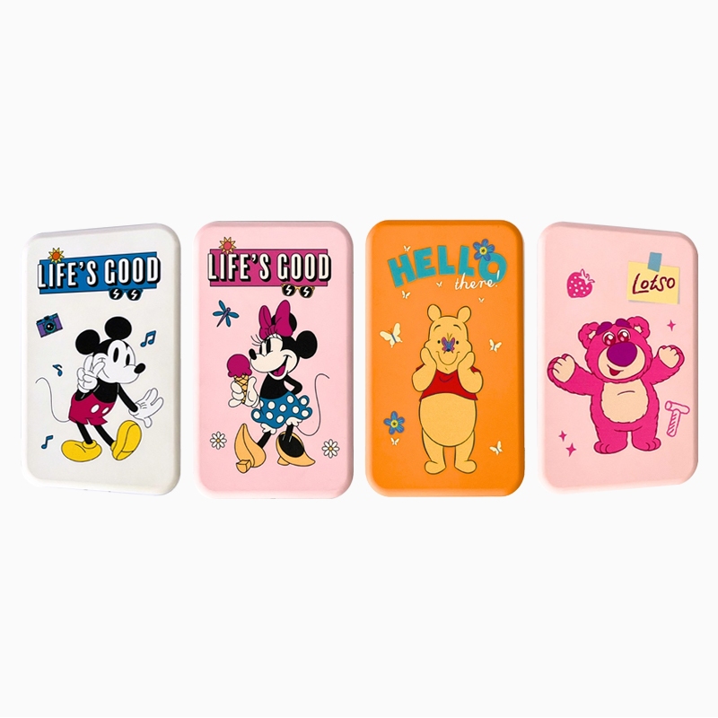 【COD】Disney power bank 10000mAh 22.5Wสายชาร์จ 15W การชาร์จแบบไร้สาย ...
