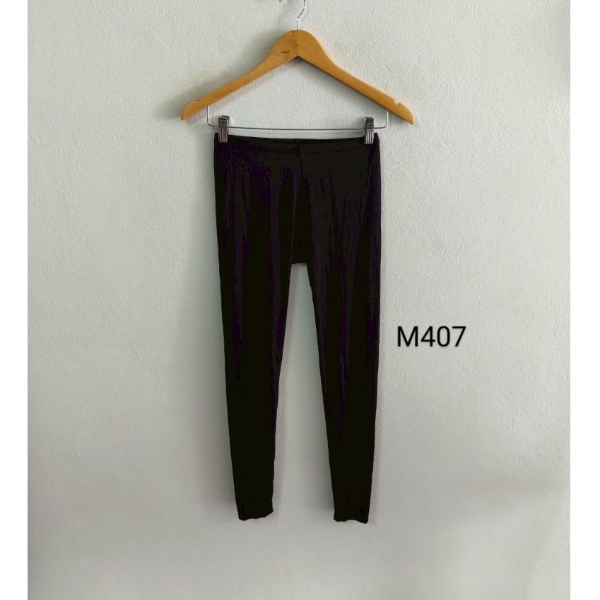 M(ญ) Heattech (M407) แบรนด์ uniqlo ยูนิโคล่ กางเกงลองจอน หญิง | Shopee Thailand