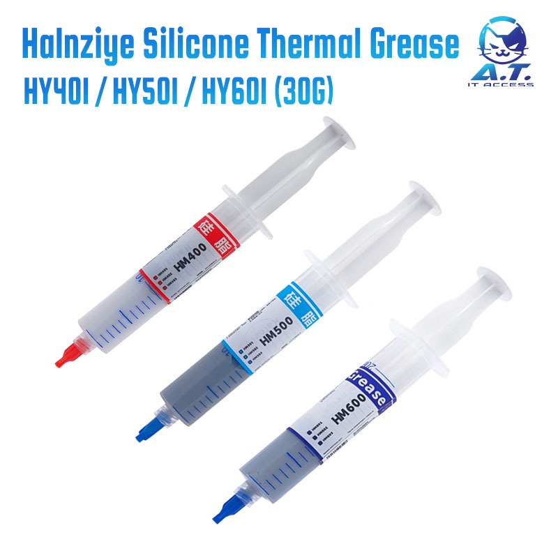 HY401 HY501 HY602 HY603 Halnziye Silicone Thermal Grease Compound Paste ...