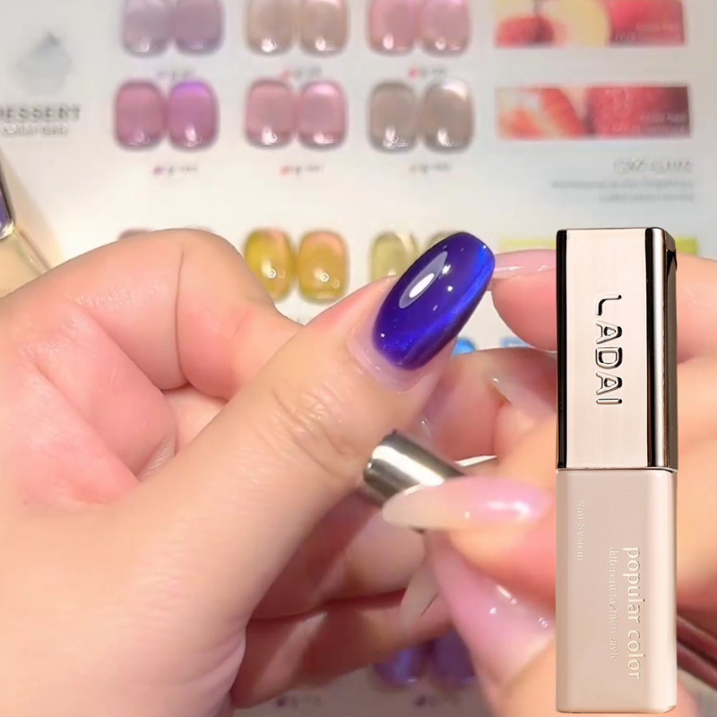 แยกขวด Ladai fruit series Blueberry color แต่งเล็บ สีเจล บลูเบอรี่ G115 ...