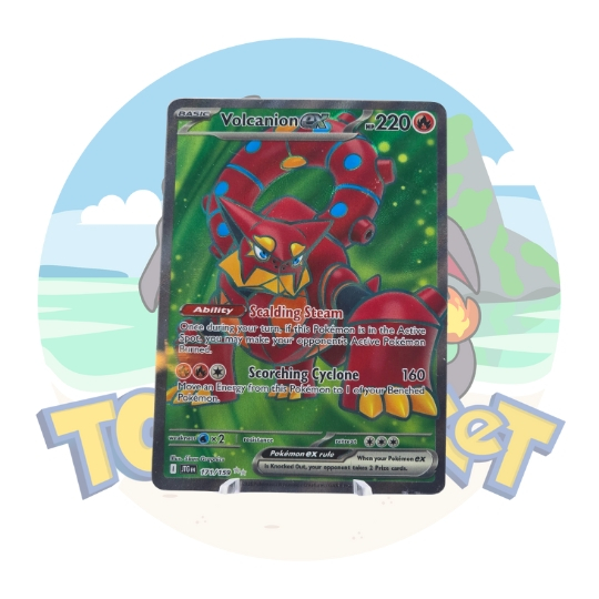 Pokemon Card "Volcanion Ex Full A 171/159" ENG Journey Together ...