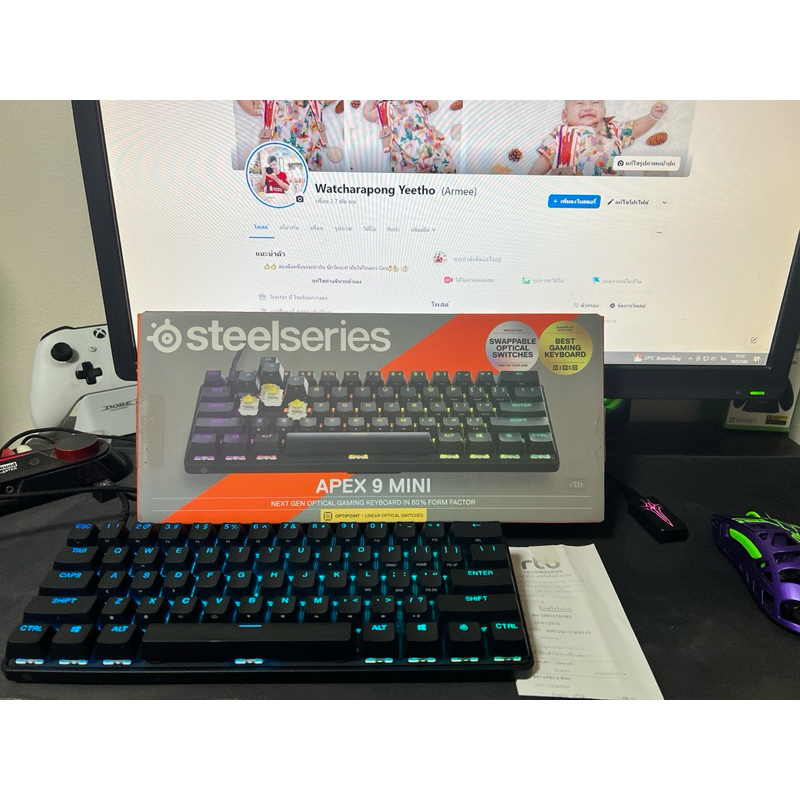 Steelseries Apex 9 mini มือ 2 | Shopee Thailand