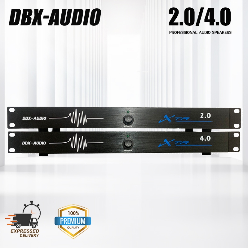 DBX-AUDIO 2.0/4.0/6.0 ตัวยับยั้งข้อเสนอแนะระดับมืออาชีพ,ช่องทางเดิน ...