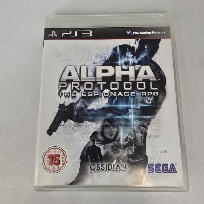 แผ่นแท้ Ps3 Alpha Protocol The Espionage RPG (BLES-00704)(ENG) | Shopee Thailand