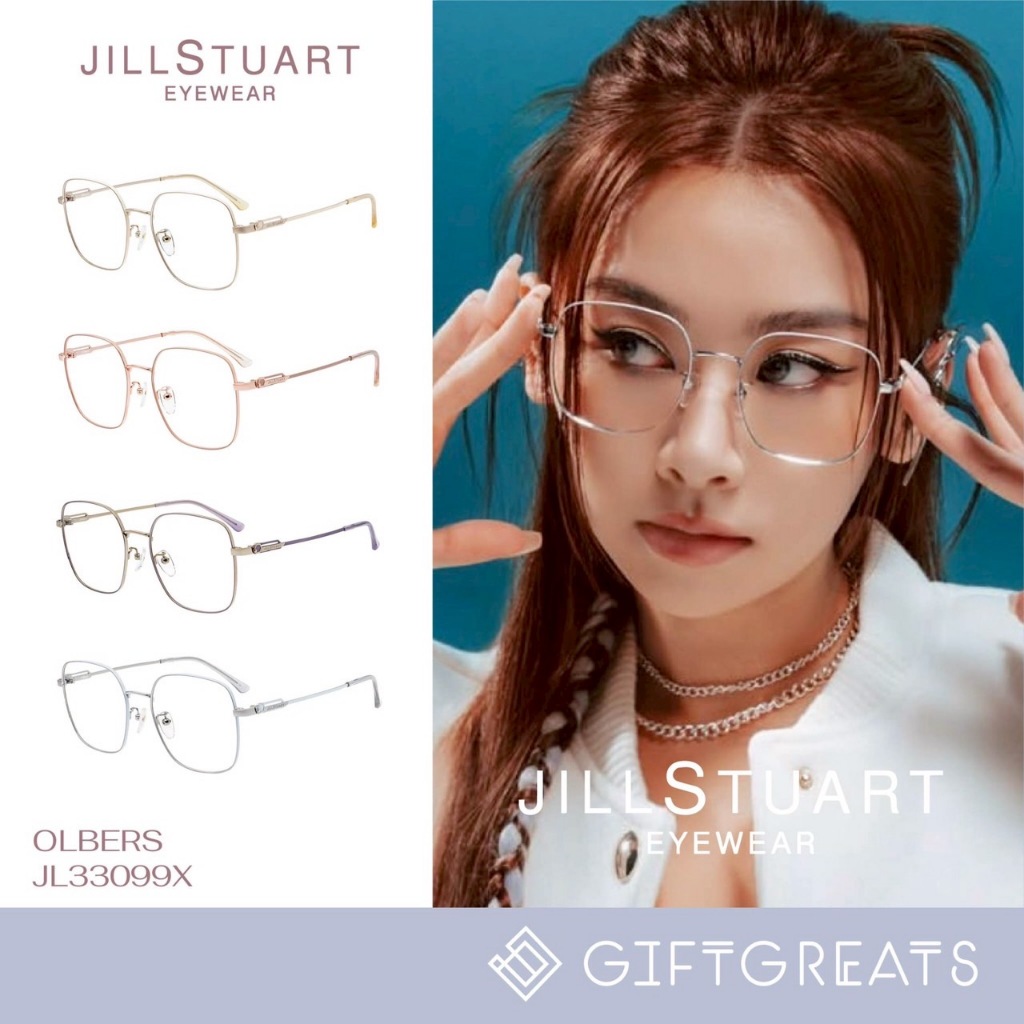 JILL STUART - JL33099X Olbers กรอบแว่นไทเทเนียม พร้อมเลนส์กรองแสงสีฟ้า | Shopee Thailand