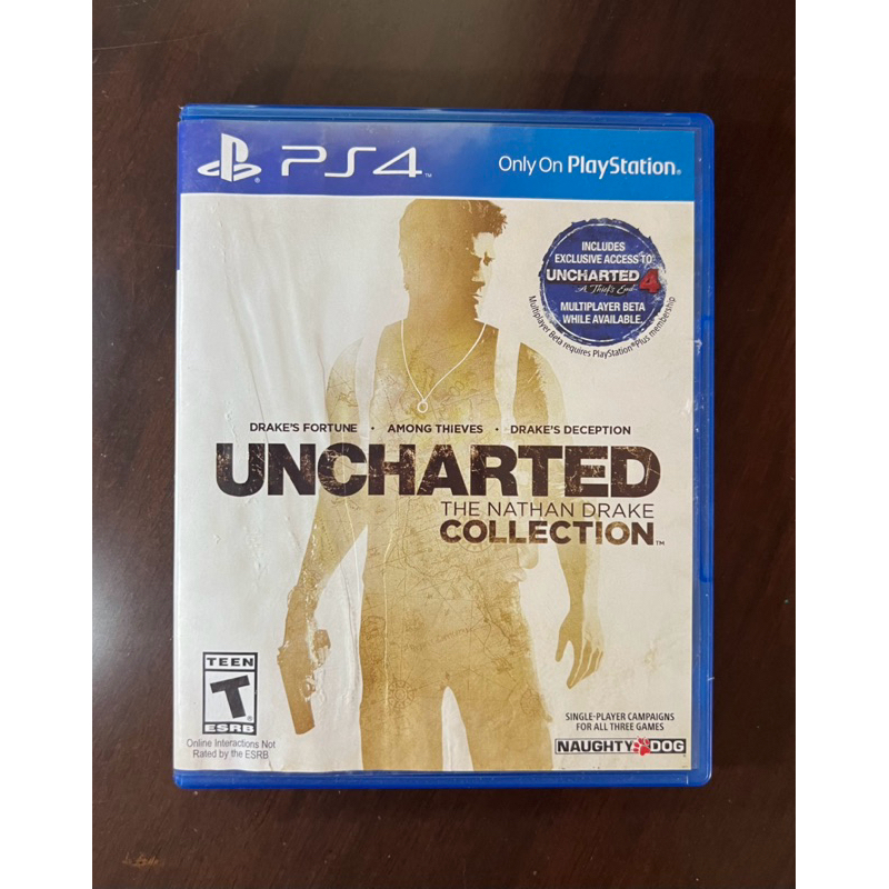 [PS4] Uncharted Collection (USA) มือ2 แผ่นสวยๆ แท้ | Shopee Thailand