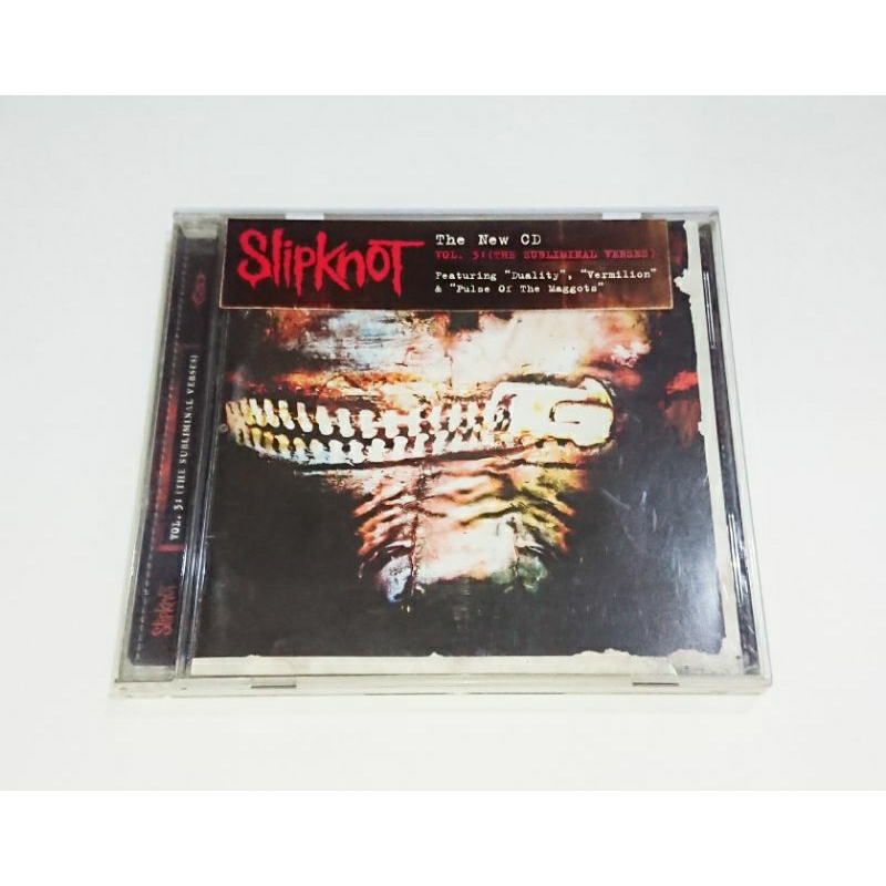 ซีดี เพลง Slipknot : Vol. 3: (The Subliminal Verses) (2004) | Shopee ...