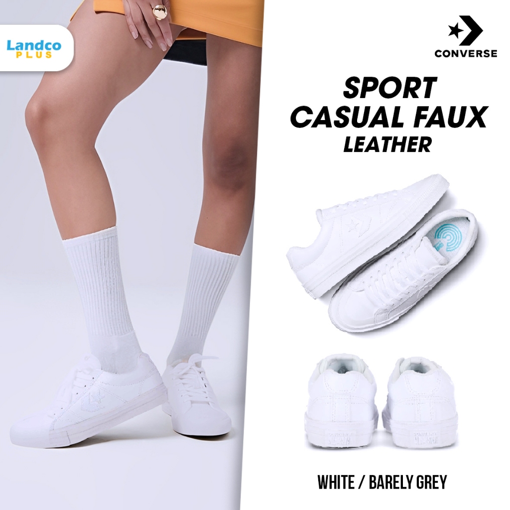Converse คอนเวิร์ส รองเท้าผ้าใบ รองเท้าลำลอง SK UX Sport Casual Faux ...