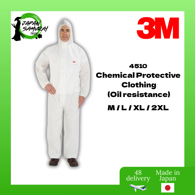 3M Chemical Protective Suit 4510 - Various Sizes- Direct from Japan ...