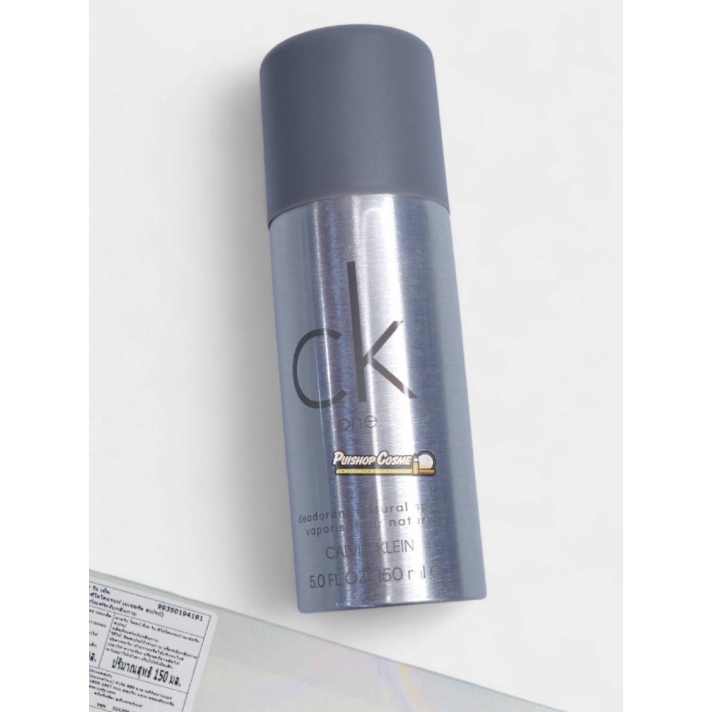 ป้ายไทย -CALVIN KLEIN CK ONE DEODORANT SPRAY 150ml (nobox)แกะset ...