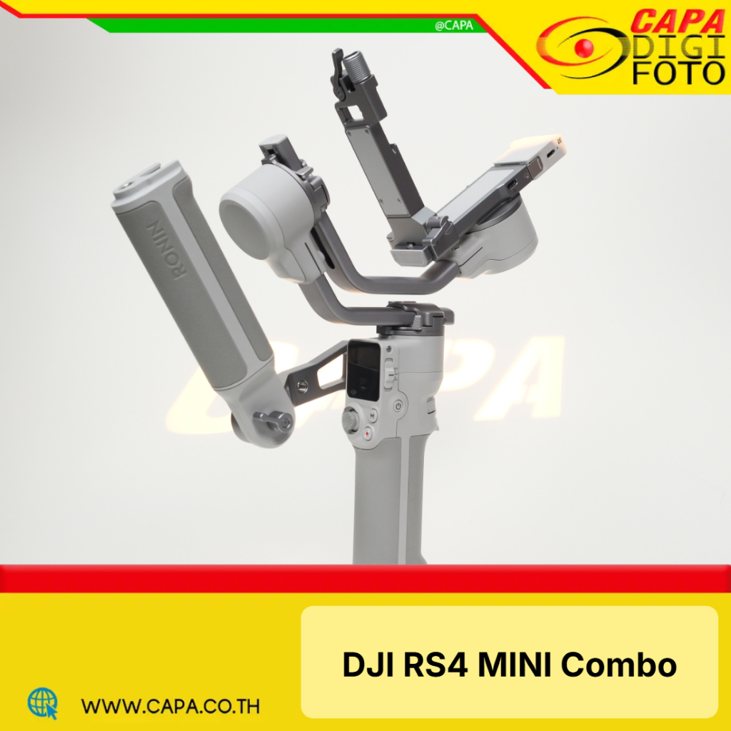 [USED] DJI RS4 Mini Combo Stabilizer Tripod | Shopee Thailand